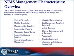 How many nims management characteristics are there? - LATESTLY-NEWS